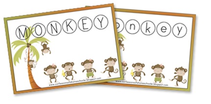 Letter M for Monkey - Confessions of a Homeschooler